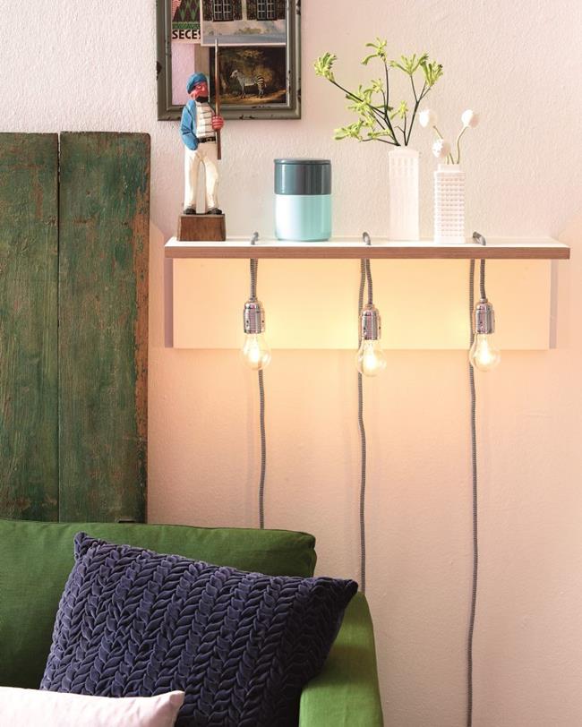 Idee für beleuchtetes Regalbrett | rotopino.de