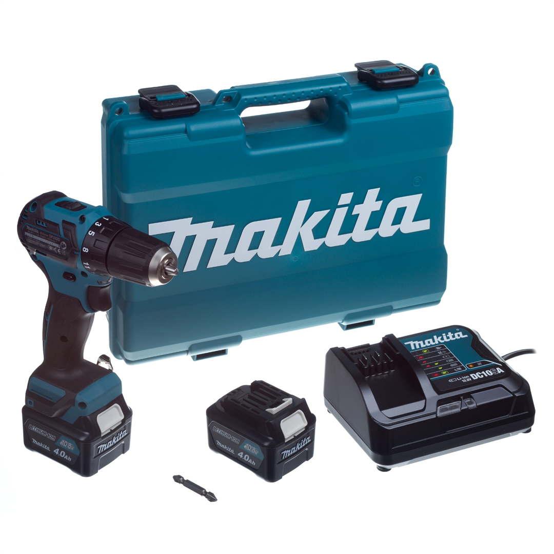 Akku-Bohrschrauber Makita DF332DSME | rotopino.de