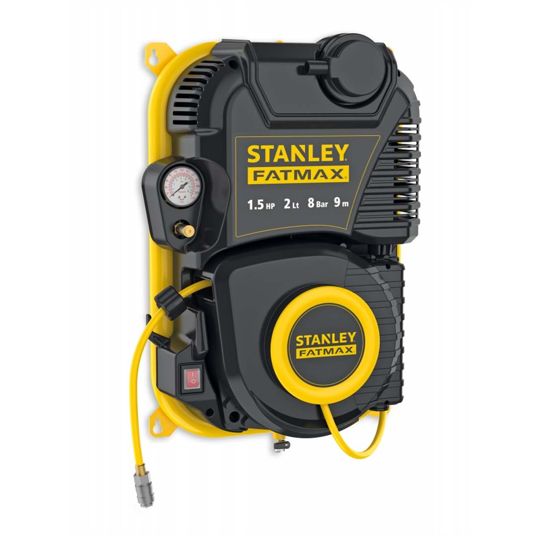 Ölfreier Kompressor für die Wandmontage 2l Stanley FatMax 8215410STF585 ...